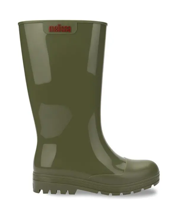 Melissa Tall Rubber Boots - Green