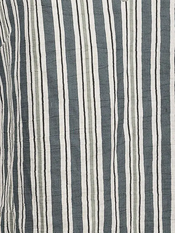 OPIFICIO Linen Blend Striped Top