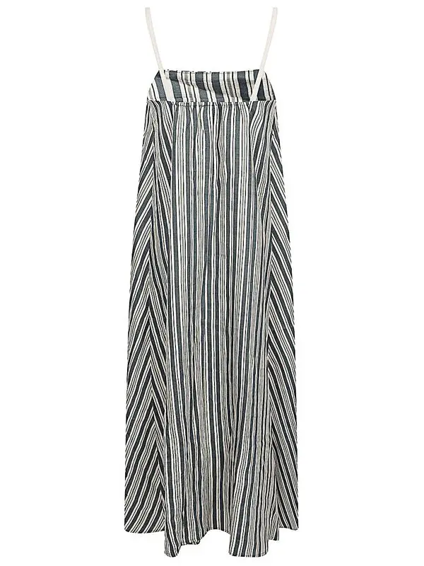 OPIFICIO Striped Maxi Dress