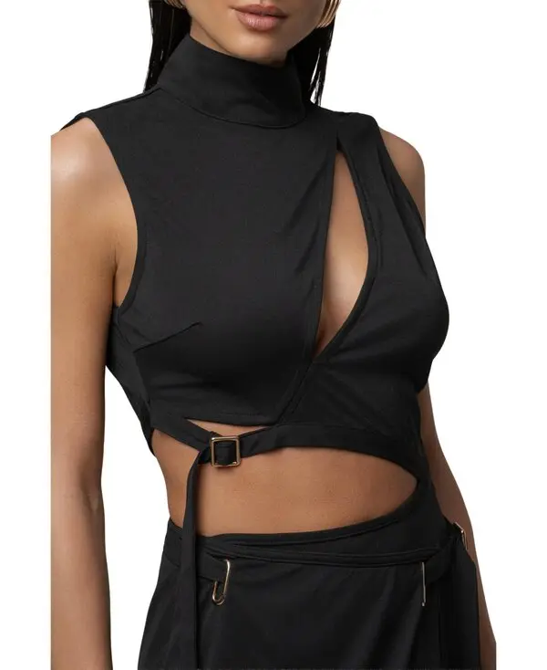 JLUXLABEL Behind The Scenes" Cutout Maxi Dress