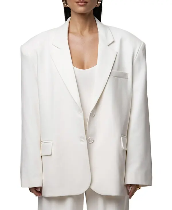 JLUXLABEL Core Standard Blazer - Ivory