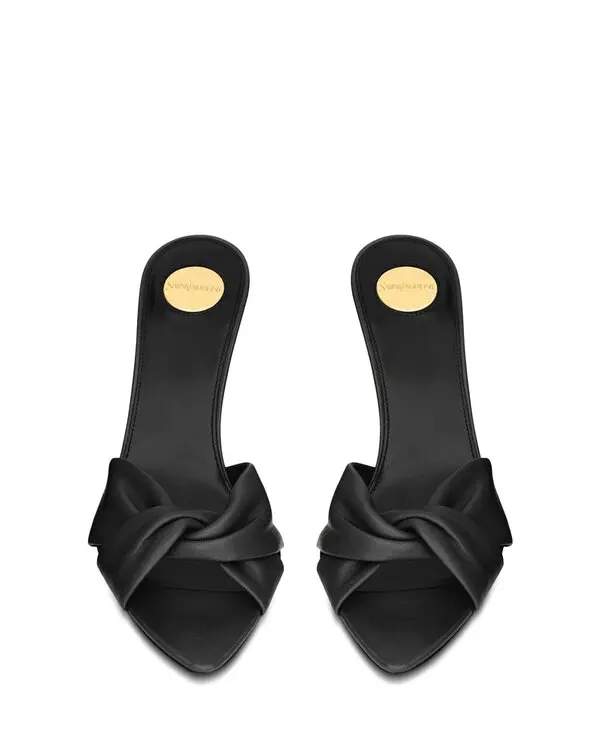 Saint Laurent Franciane Mules - Black