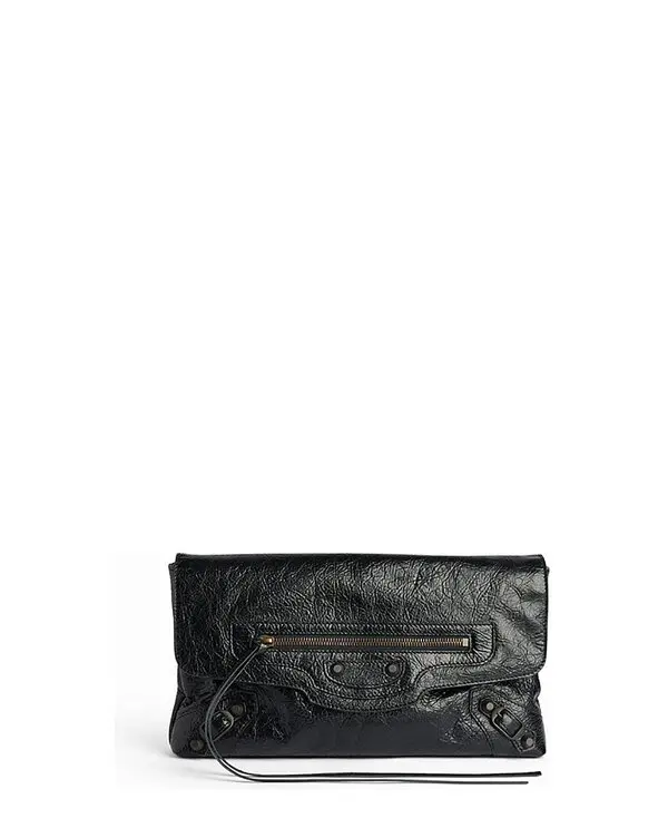 Balenciaga Le City Clutch - Black