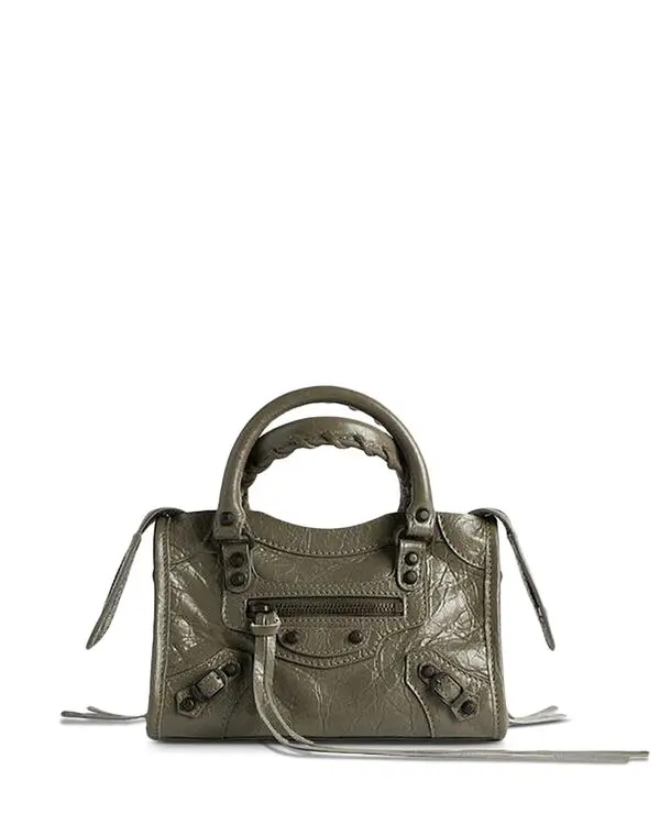 Balenciaga Le City Bag Nano - Army Green