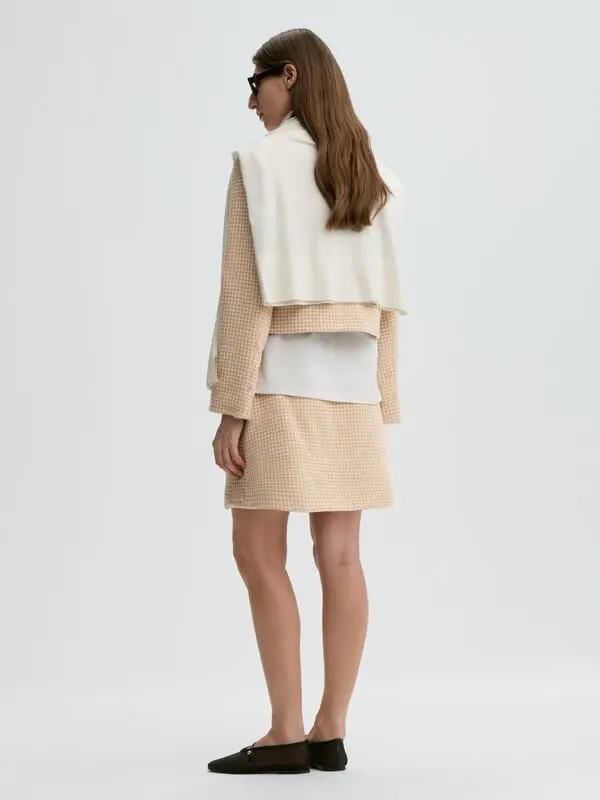 BY MALENE BIRGER Esma Boucle Mini Skirt