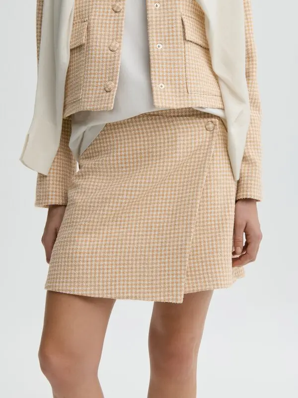 BY MALENE BIRGER Esma Boucle Mini Skirt