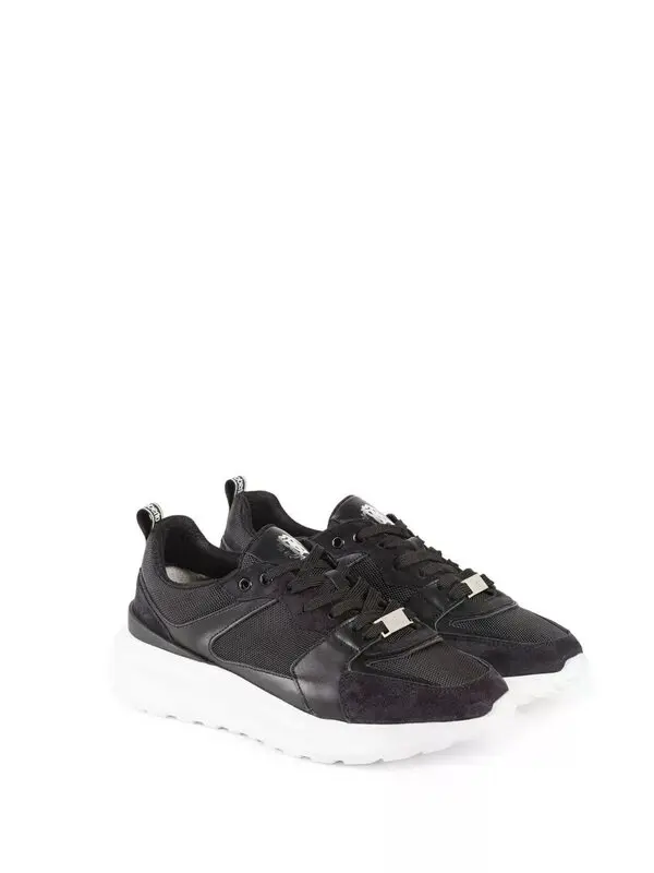 Roberto Cavalli Panelled Logo-plaque Sneakers