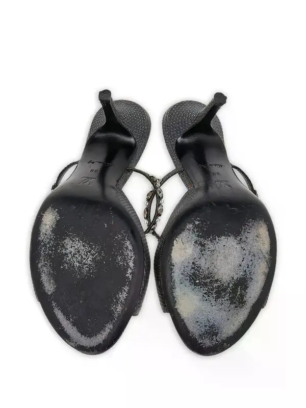 LOUIS VUITTON Embellished Open-toe Stiletto Sandals