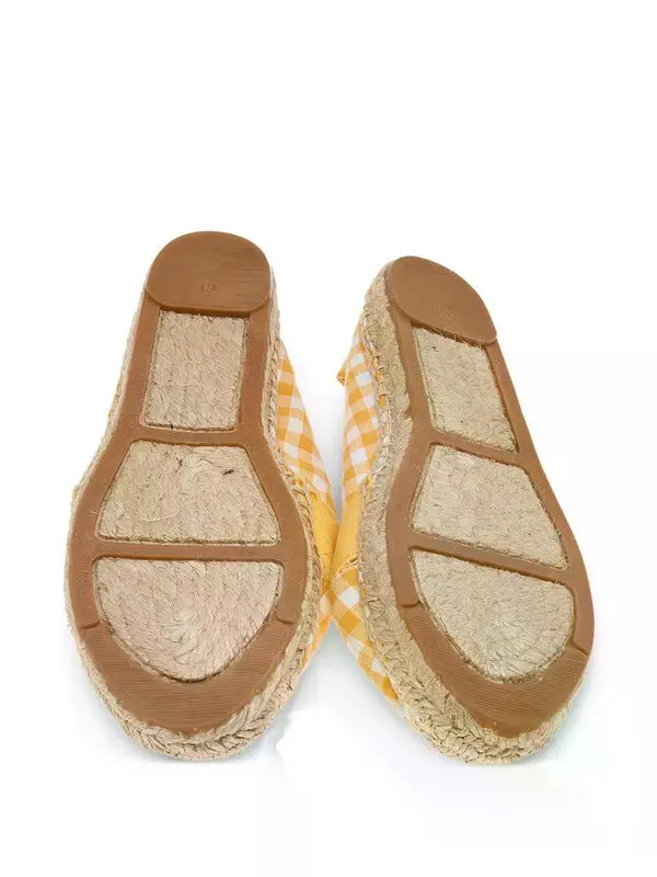 Tory Burch Gingham Ballet Flats