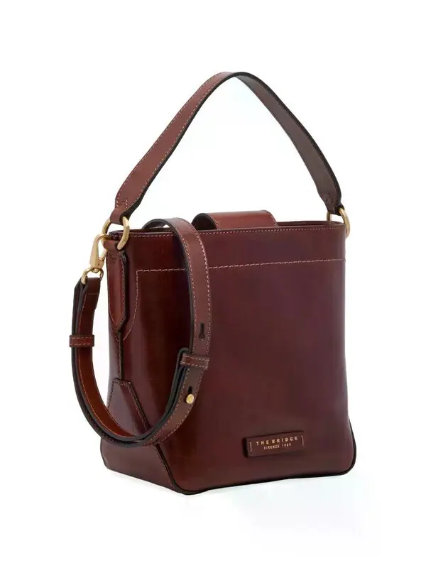 THE BRIDGE Leather Bucket Bag