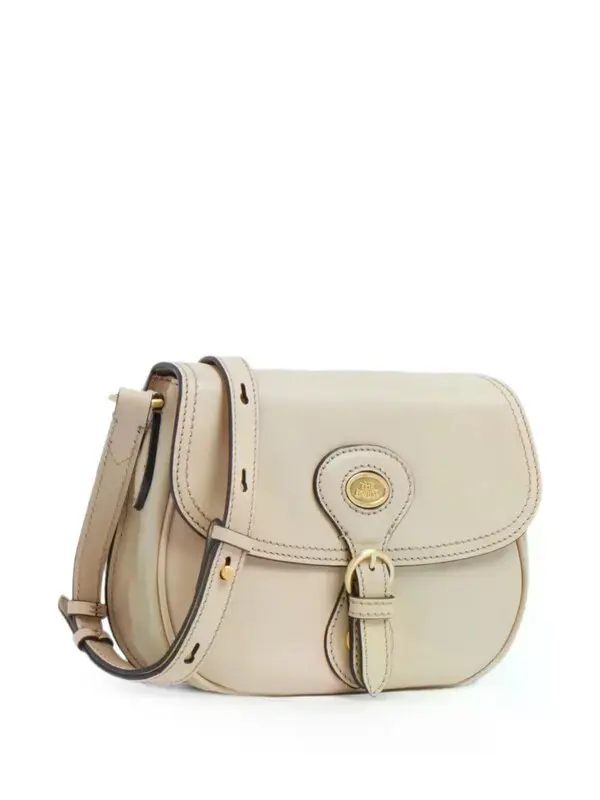 THE BRIDGE Leather Cross Body Bag - Neutrals