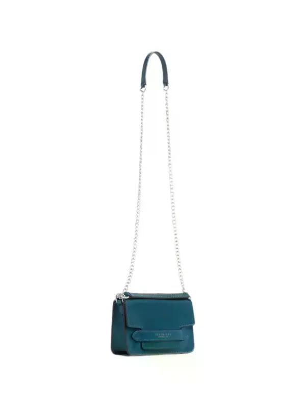 THE BRIDGE Chain-link Leather Mini Bag