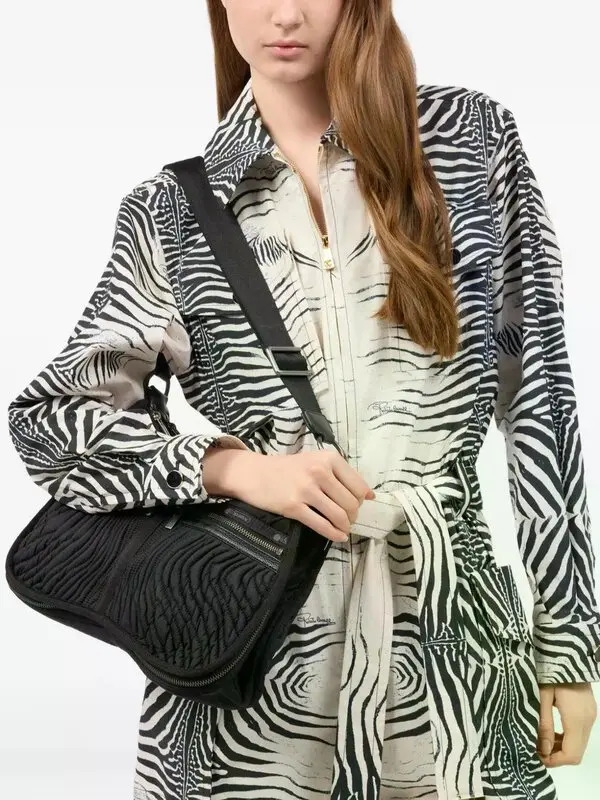 Roberto Cavalli X Lesportsac Torino Matelassé Shoulder Bag