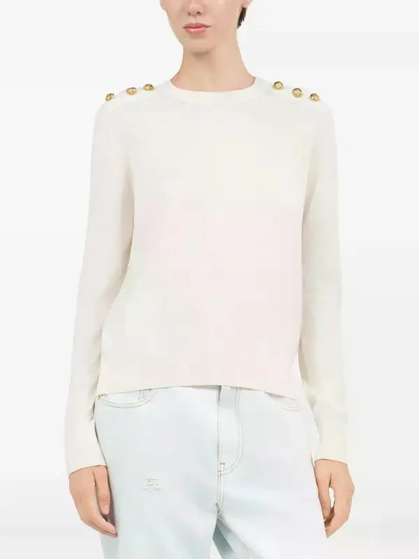 Roberto Cavalli Embellished Crewneck Knit