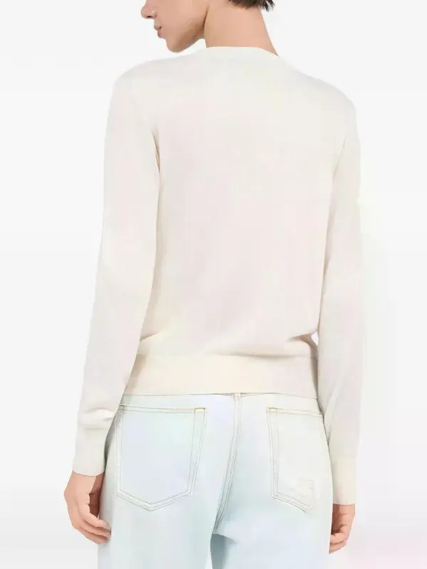 Roberto Cavalli Embellished Crewneck Knit