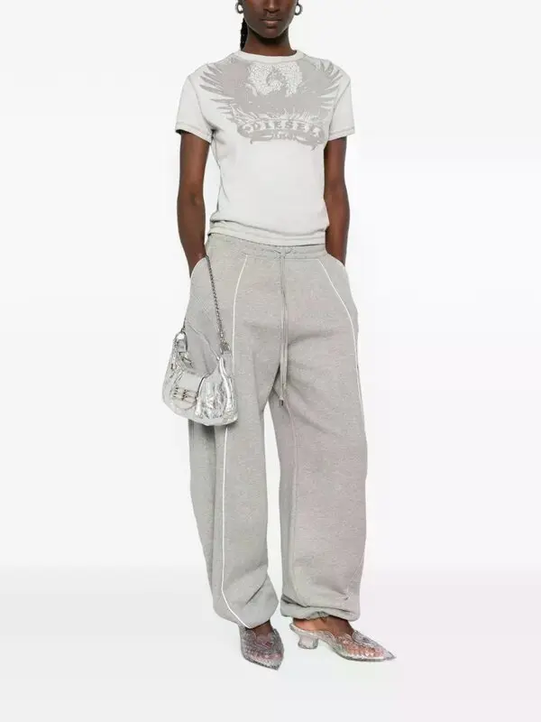 DIESEL® T-ila-aa7 Graphic Print T-shirt - Grey