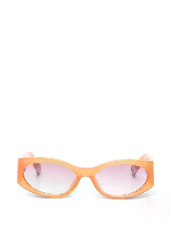 Jacquemus Oval Frame Sunglasses