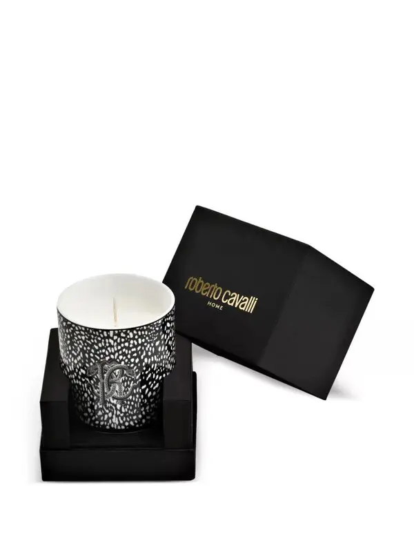 Roberto Cavalli Animal-print Candle