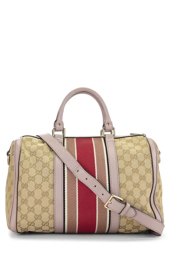 Gucci Original Gg Vintage Web Boston