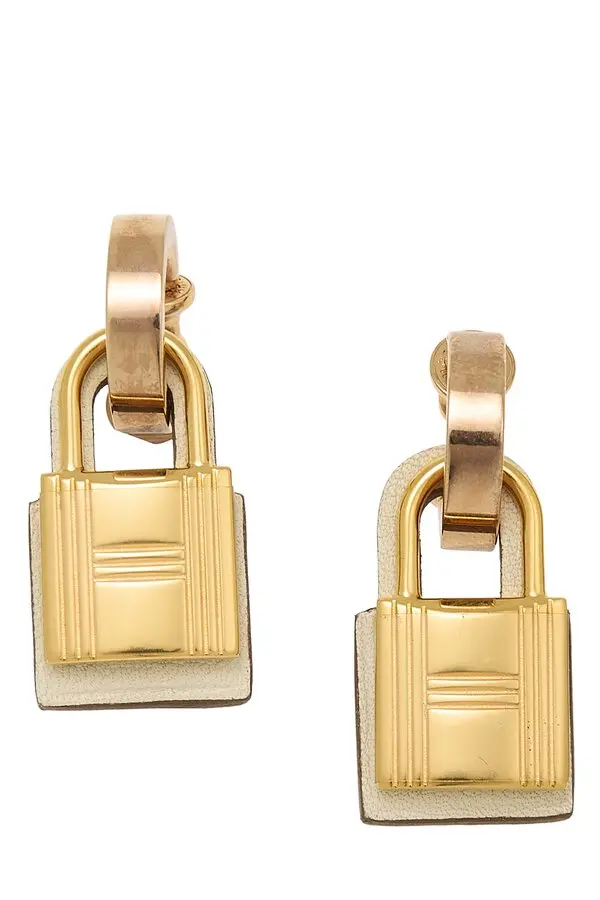 Hermès O'kelly Earrings - White