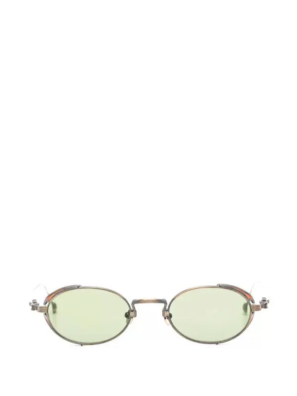 Matsuda Oval Frame Sunglasses - Brown
