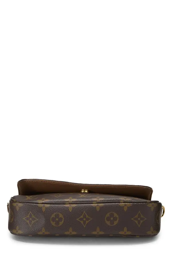 LOUIS VUITTON Monogram Canvas Ivy Wallet On Chain