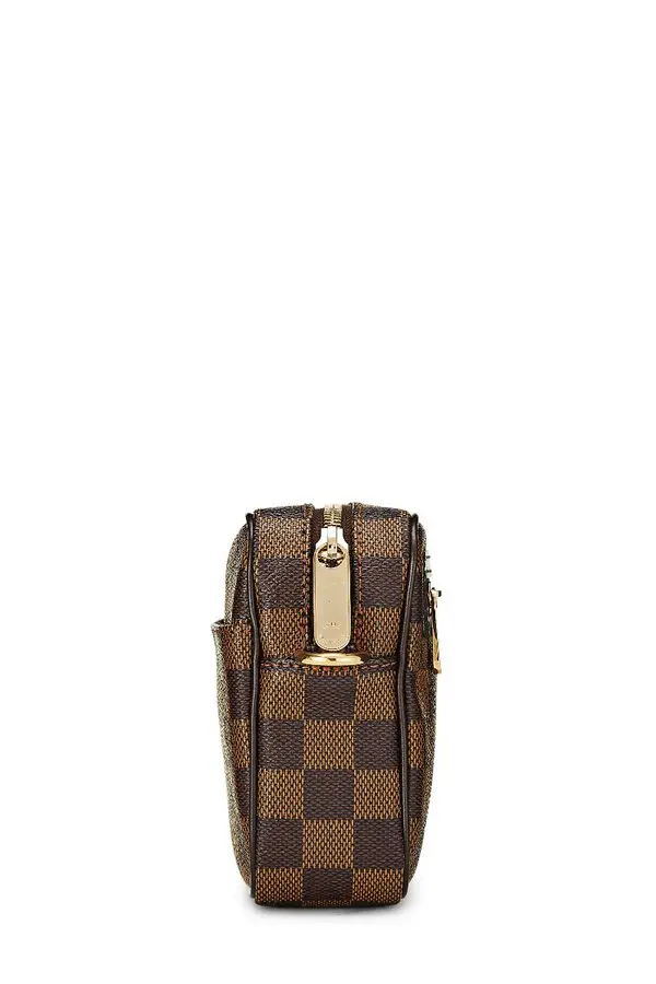 LOUIS VUITTON Damier Ebene Pochette Billets Macao