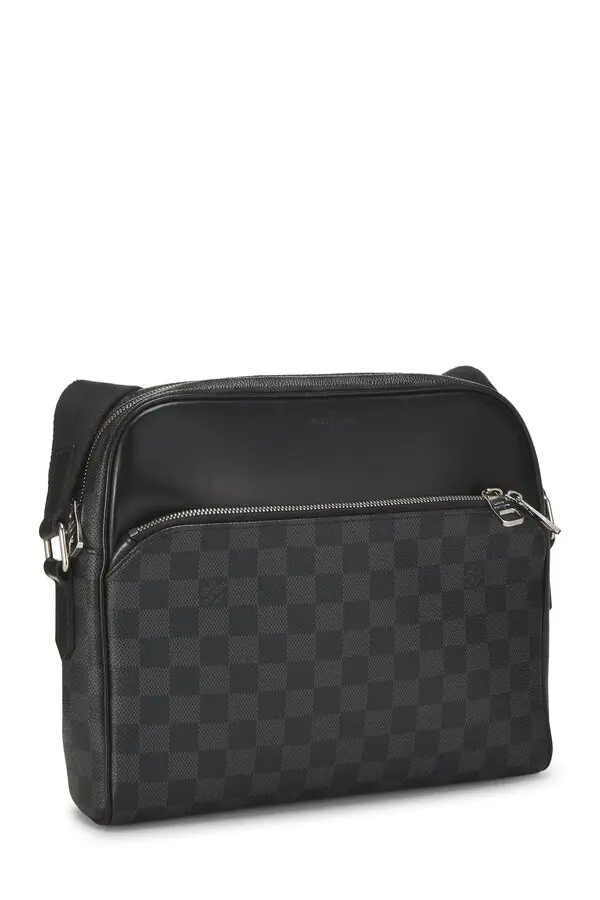 LOUIS VUITTON Damier Graphite Jake Messenger Bag