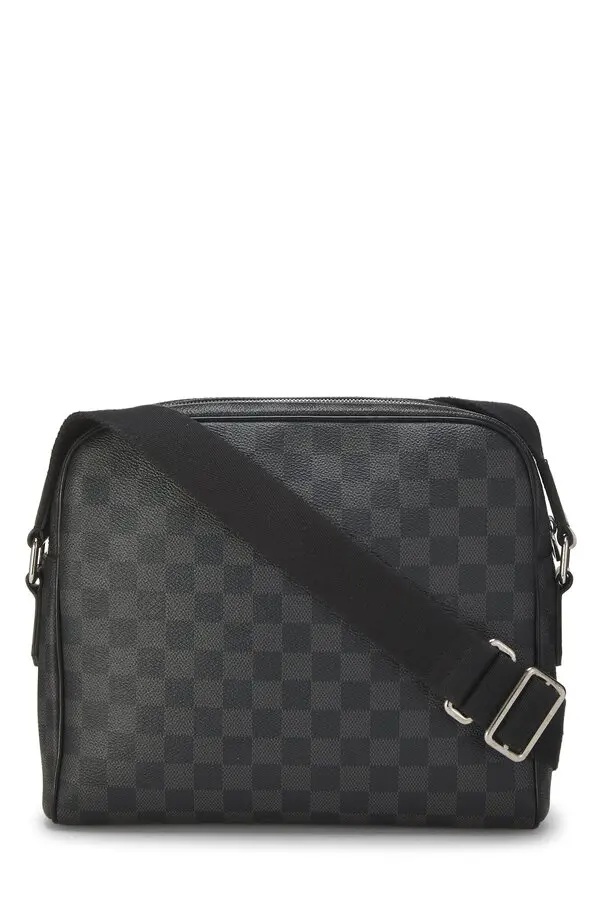 LOUIS VUITTON Damier Graphite Jake Messenger Bag