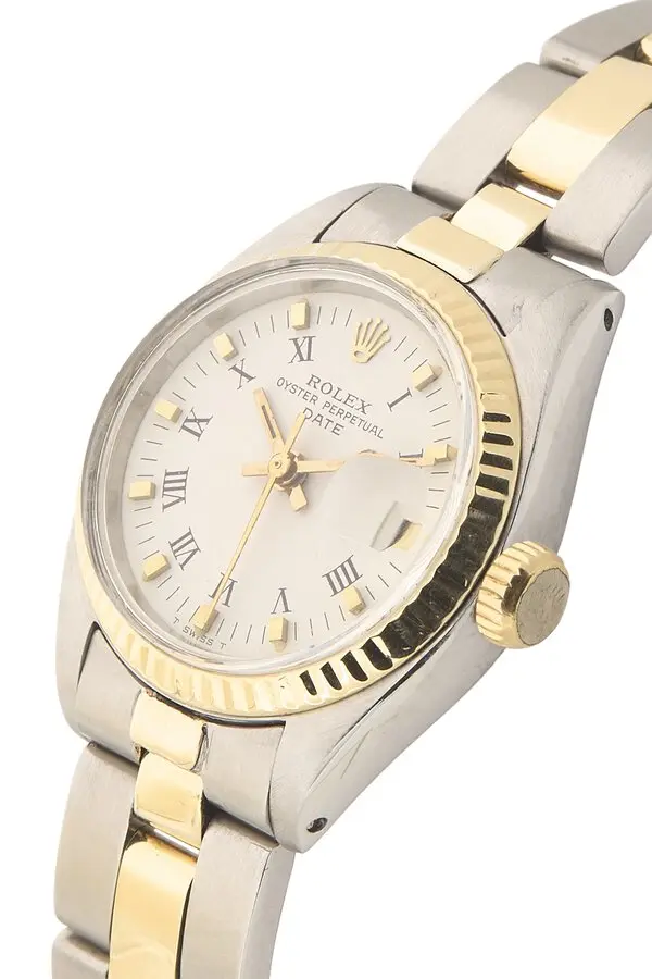 Rolex Datejust Two-tone Roman Dial Watch