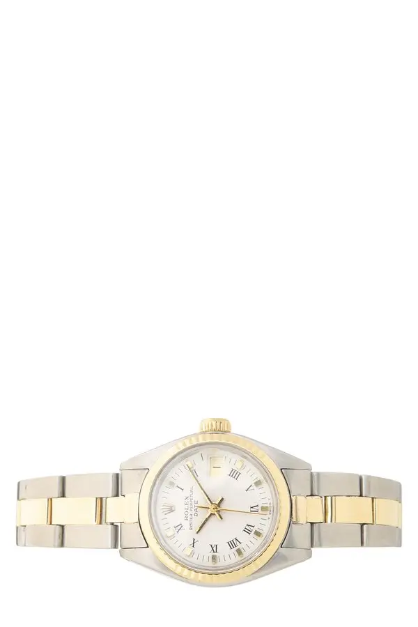 Rolex Datejust Two-tone Roman Dial Watch