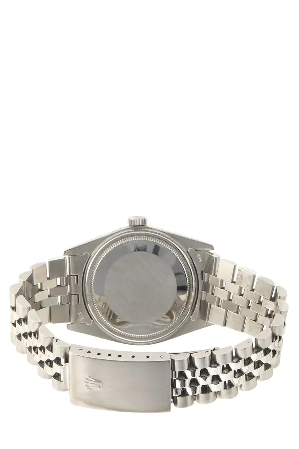 Rolex Stainless Steel Tapestry Dial Datejust 16030