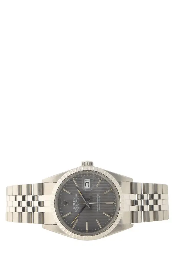 Rolex Stainless Steel Tapestry Dial Datejust 16030