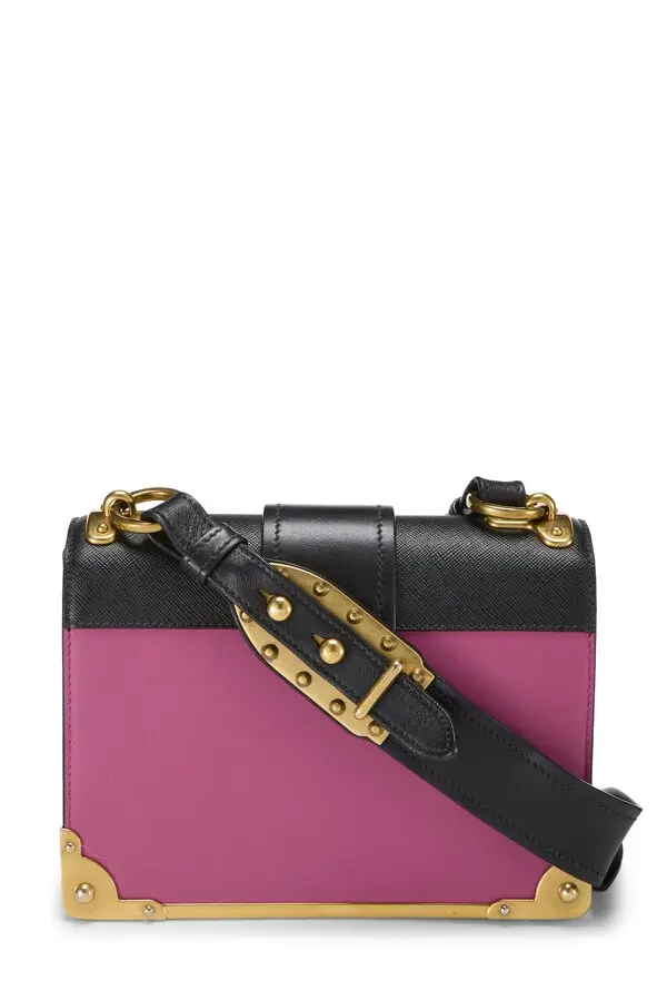 Prada Cahier Crossbody Bag - Pink