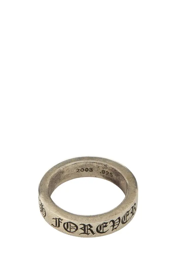Chrome Hearts Sterling Forever Spacer Band Ring