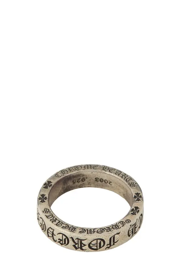 Chrome Hearts Sterling Forever Spacer Band Ring