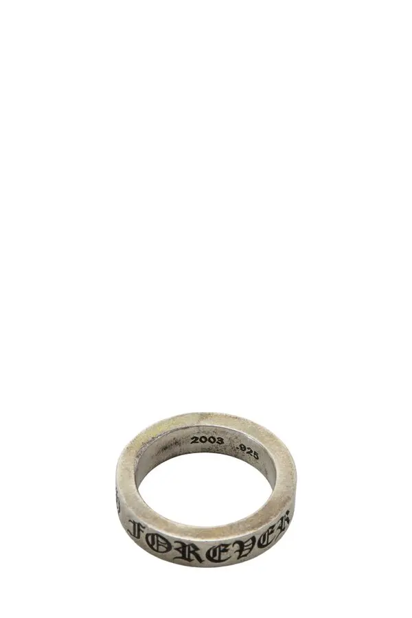 Chrome Hearts Sterling Forever Spacer Band Ring