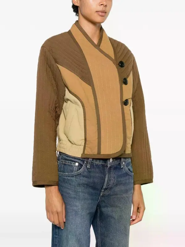 Ba&sh Cisca Quilted Cotton Jacket