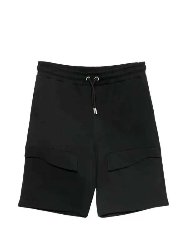 LES HOMMES URBAN Cargo Drawstring Track Shorts