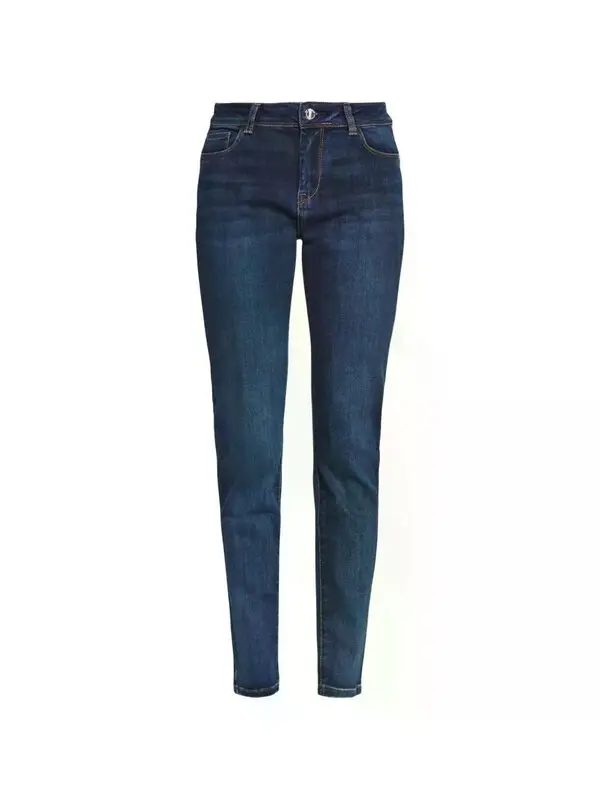 MORGAN Panelled Five-pockets Skinny Jeans