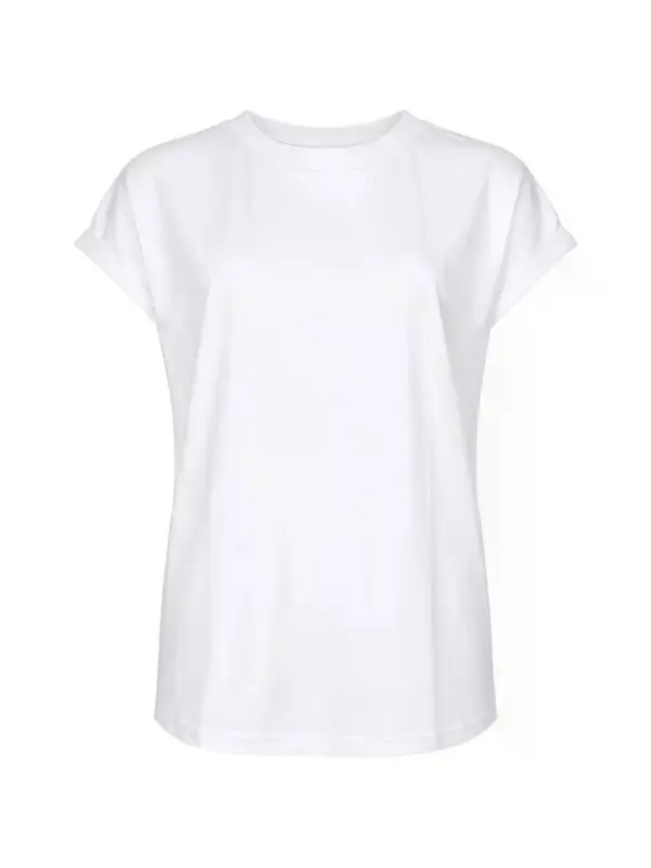 Eleventy Turn-up Cuff T-shirt - White