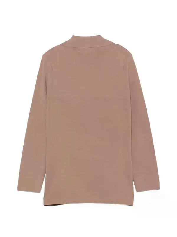 D.exterior Double-breasted Embellished Blazer