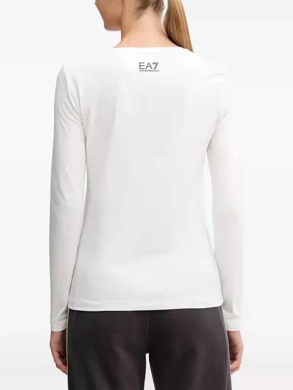 EA7 Emporio Armani Long-sleeve Logo T-shirt
