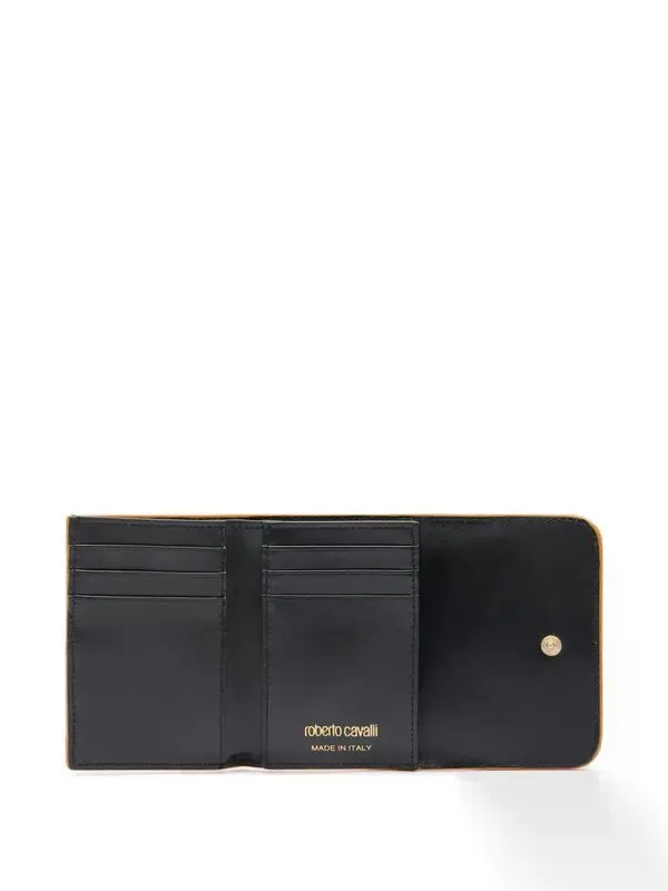 Roberto Cavalli Ostrich-effect Card Holder