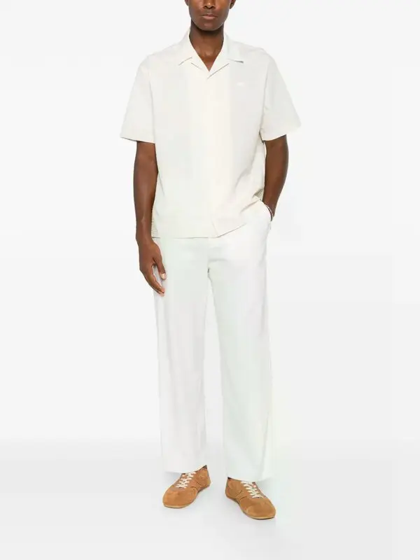 Lacoste Seersucker Striped Shirt