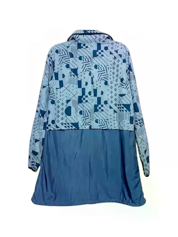 Nike Geometric Print Full-zip Parka Jacket