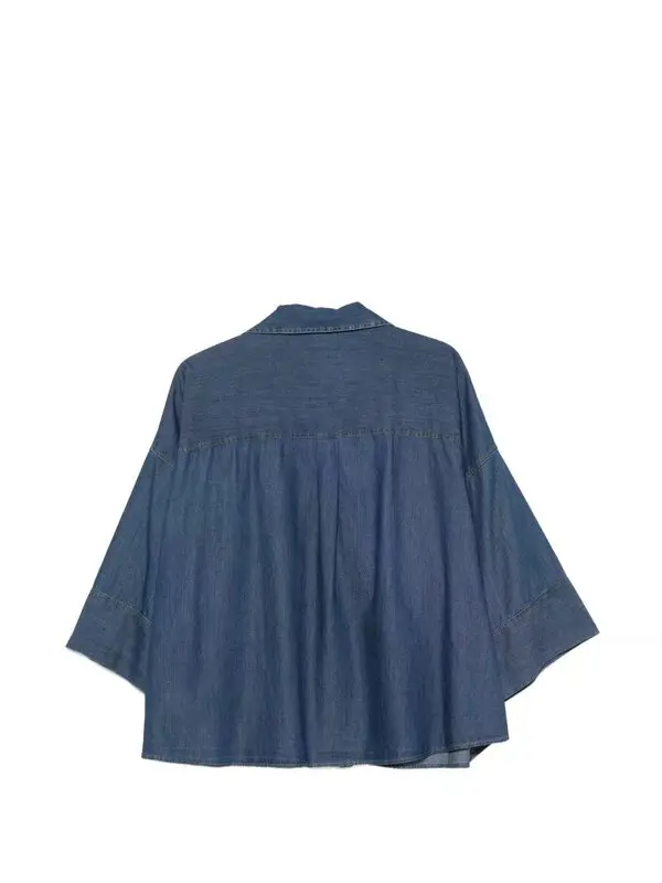 ZANETTI Button-up Denim Shirt