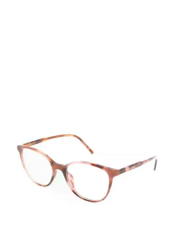 Dolce & Gabbana Tortoiseshell-effect Cat-eye Glasses