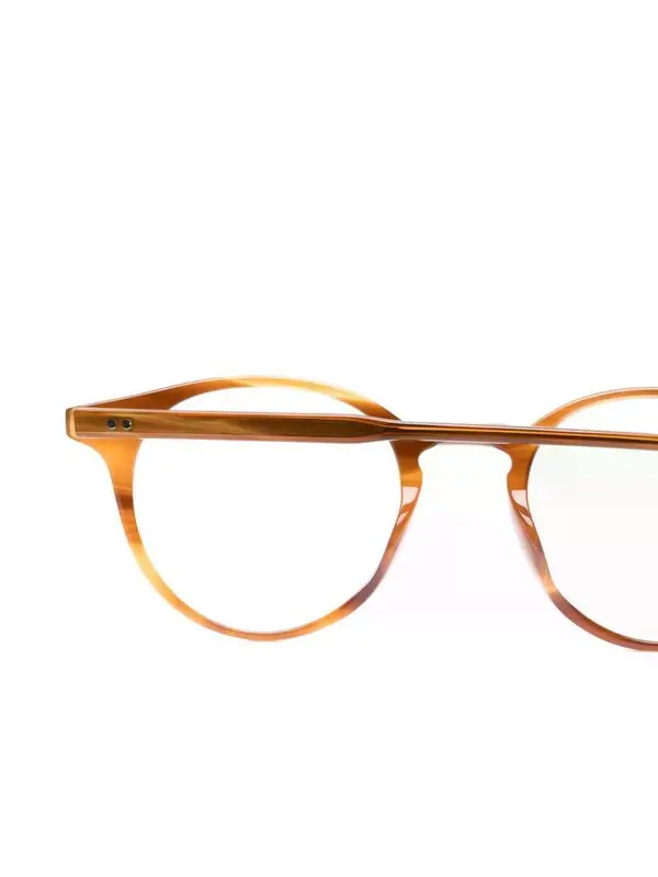 Garrett Leight Clune Round Frame Eyeglasses