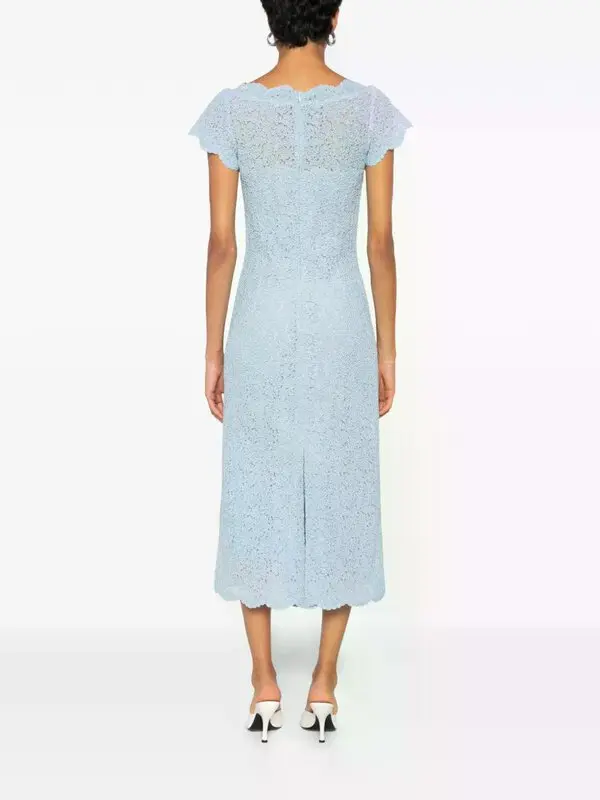 Ermanno Scervino Lace Midi Dress
